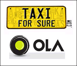 What does Ola gain from TaxiForSure?
