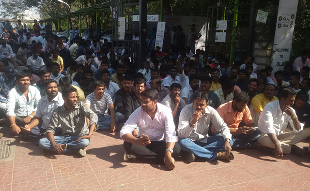 Ola, Uber drivers go on strike in Bangalore as talks fail; one attempts ... Ola, Uber drivers go on strike in Bangalore as talks fail; one attempts ...
